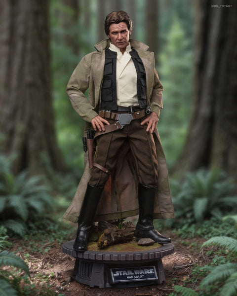 Hot Toys MMS740 Star Wars Return of the Jedi Han Solo 1/6 Scale Collec ...