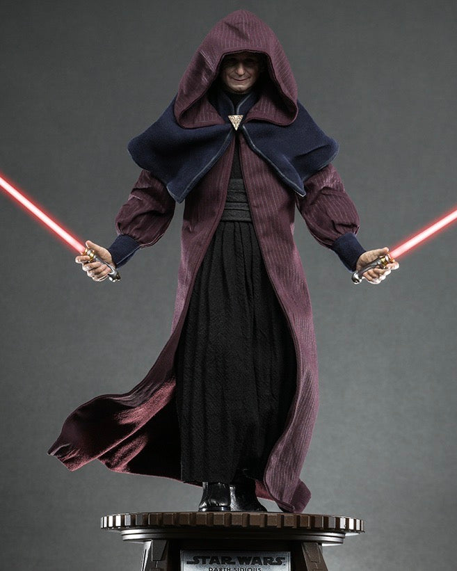 Preorder! Hot Toys Star Wars TMS102 The Clone Wars – Darth Sidious 1/6 ...