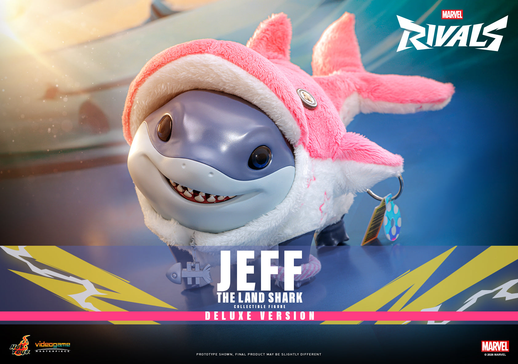 Preorder! Hot Toys Marvel Rivals Jeff the Land Shark Collectible Figur ...