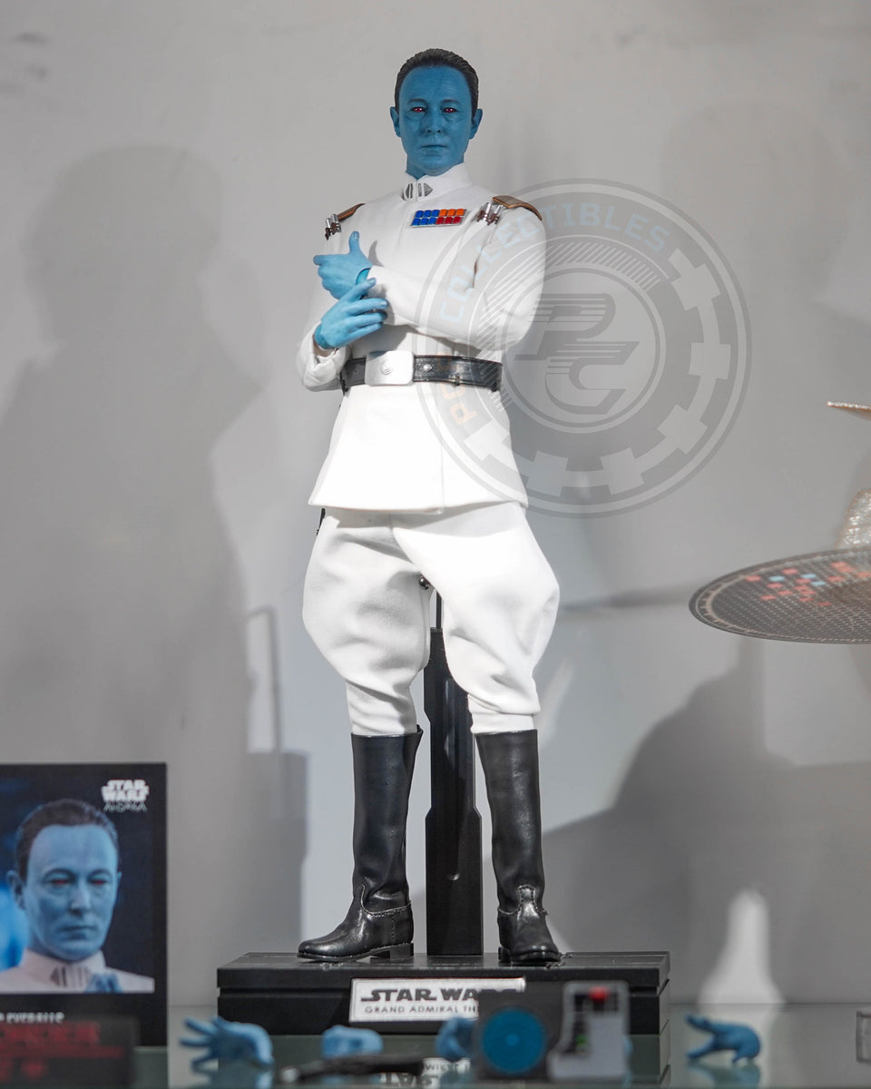 Hot Toys TMS116 Star Wars Ahsoka Grand Admiral Thrawn 1/6th Scale Coll ...