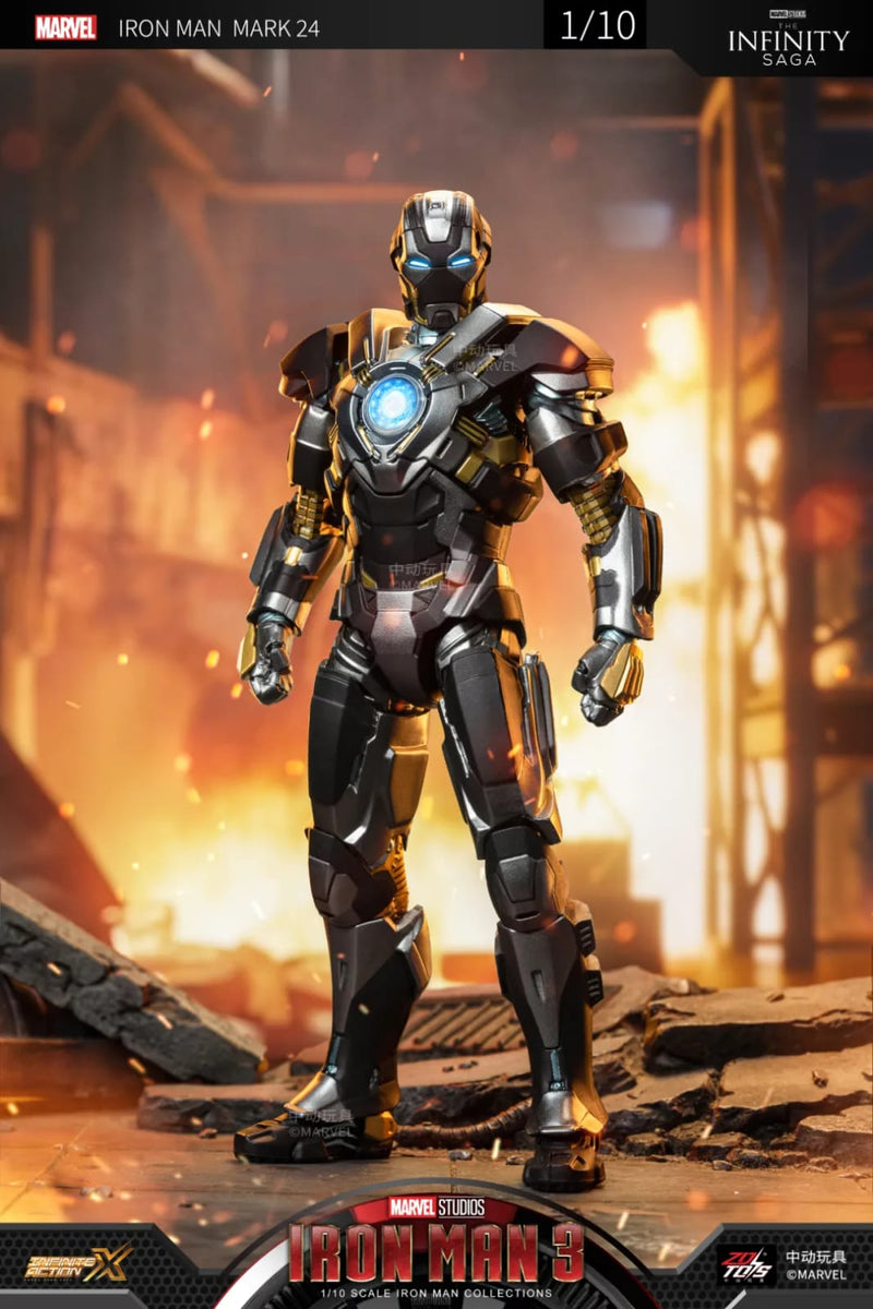 ZD Toys Iron Man 3 Mark 24 1:10 Scale Collectible Figure – Pop Collectibles