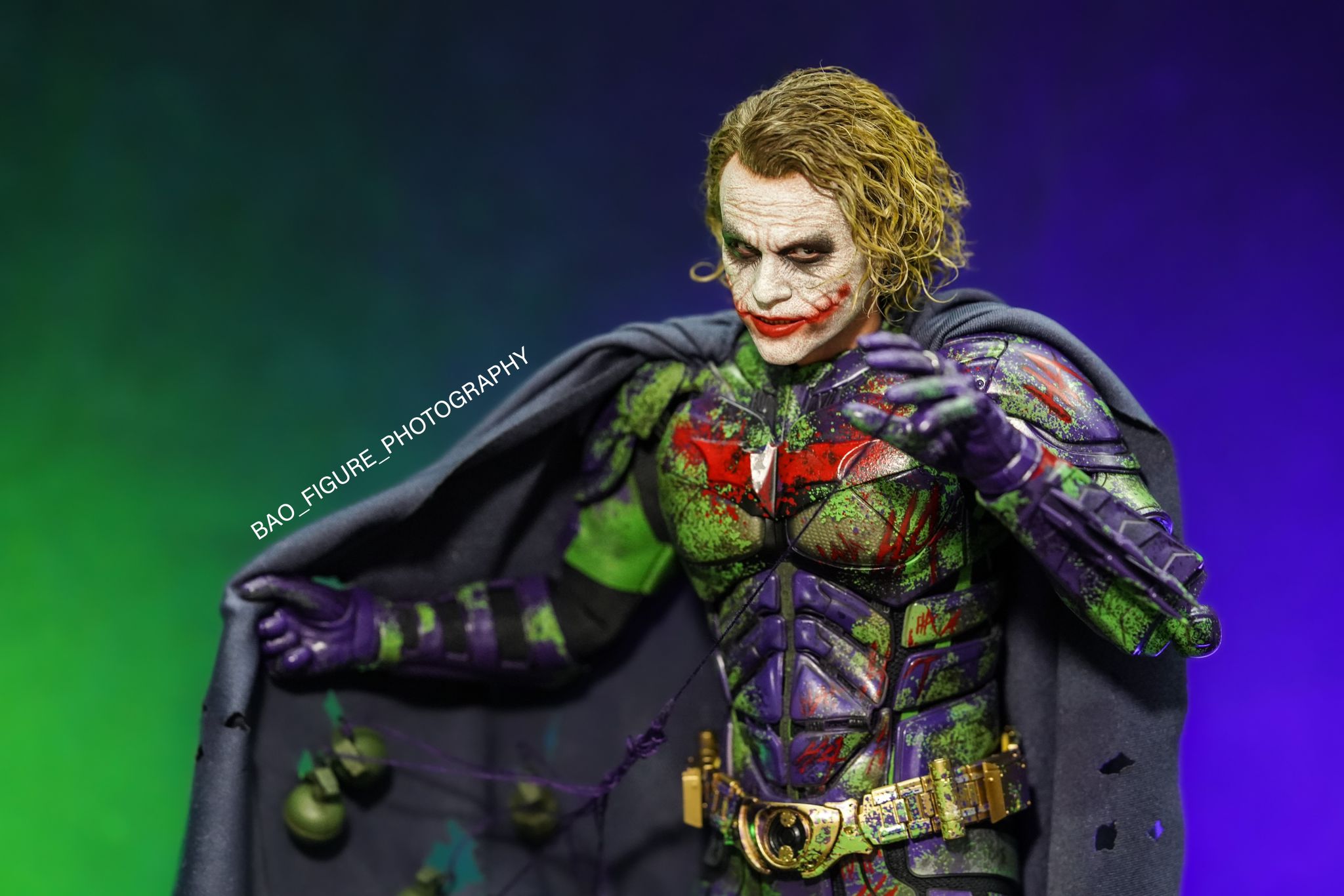 Hot Toys MMS752AE DC Batman The Dark Knight The Joker Batman Imposter ...