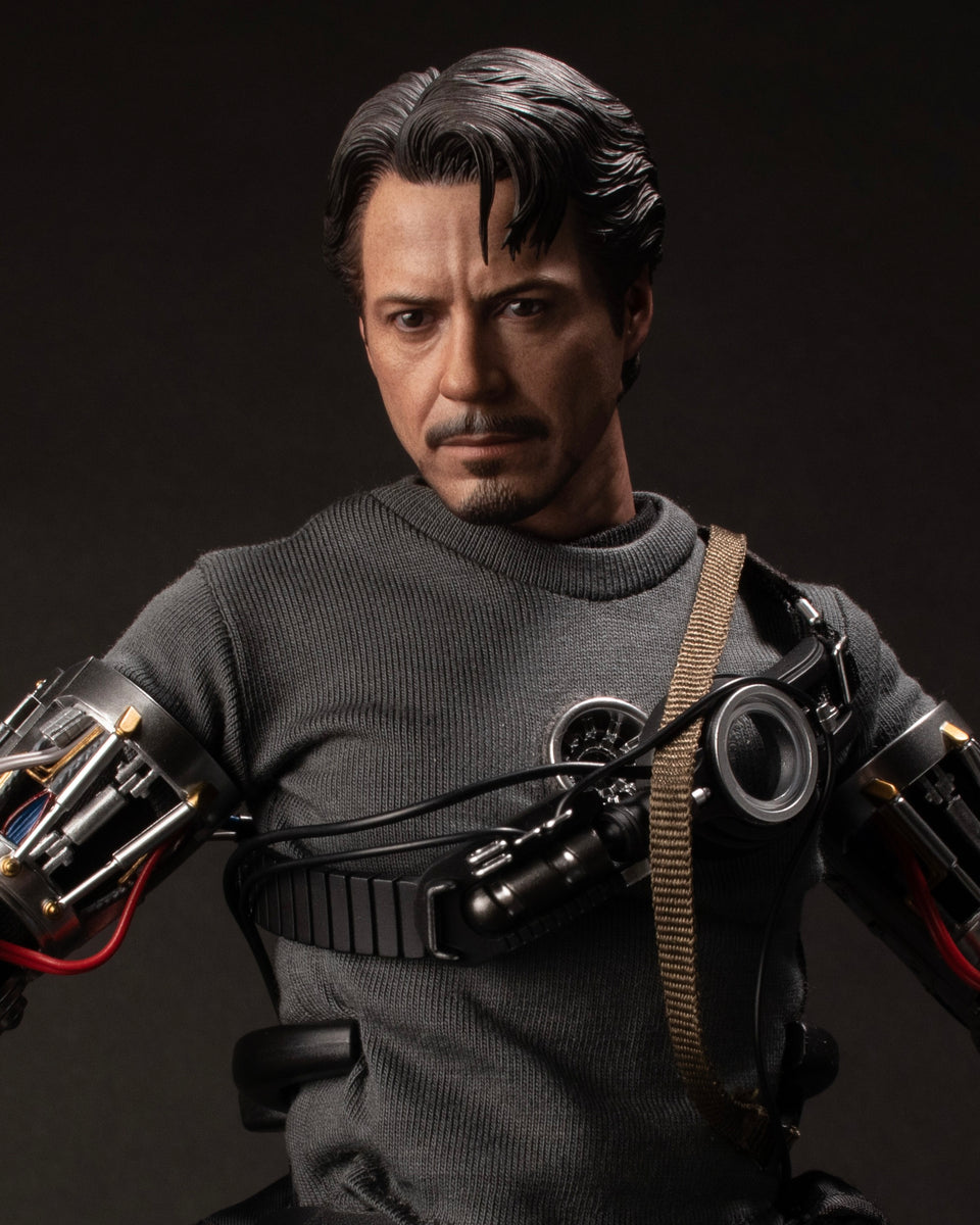 Hot toys MMS582B Tony Stark Mech Test Version Deluxe Edition(Special E ...