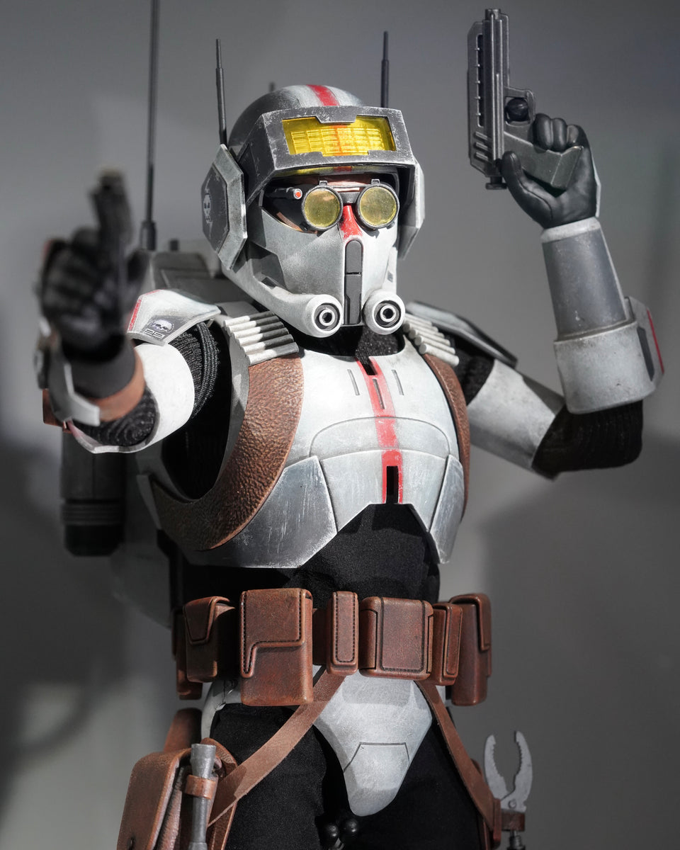 Hot Toys TMS098 Star Wars The Bad Batch Tech 1/6 Scale Collectible Fig ...